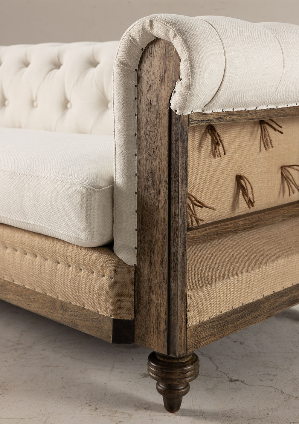 chateau collection deconstructed sofa chairs | Block & Chisel